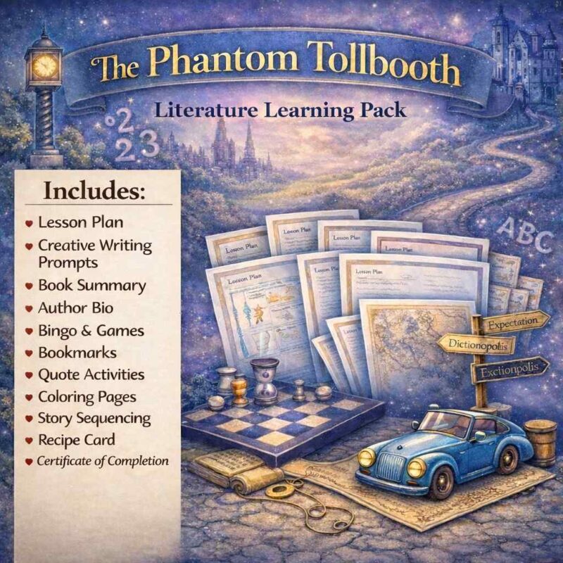 The Phantom Tollbooth Literature Learning Pack | Class Creations