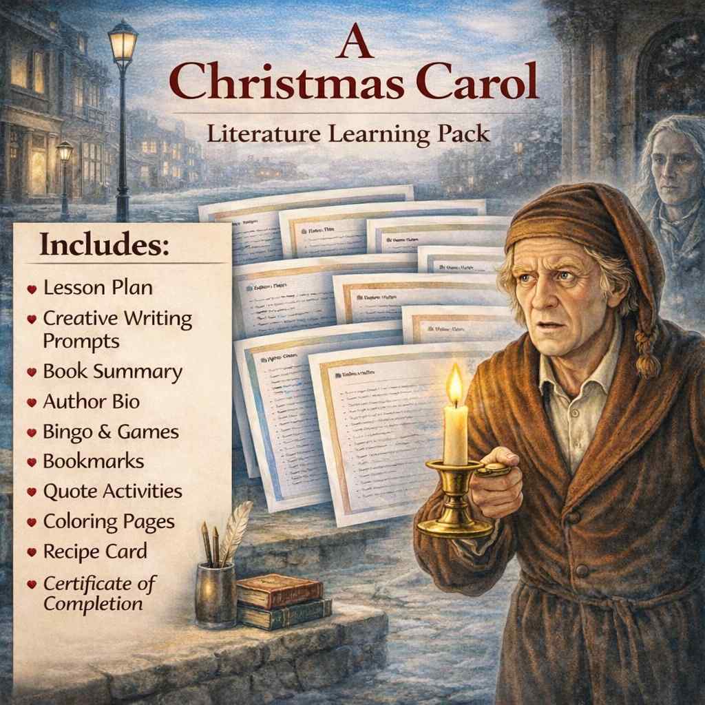 A Christmas Carol Literature Learning Pack | Class Creations