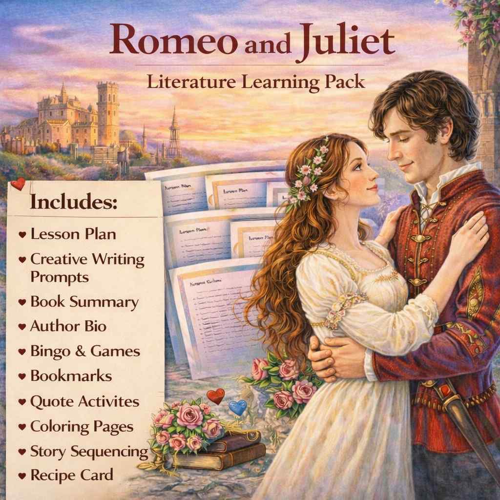 Romeo and Juliet Literature Learning Pack | Class Creations