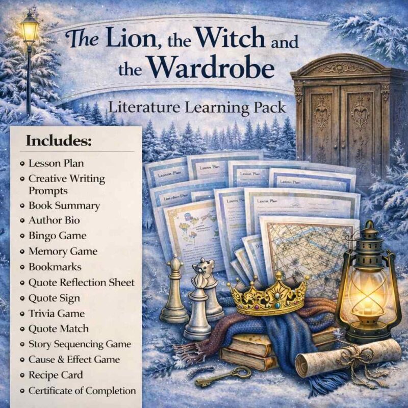 The Lion, the Witch and the Wardrobe Literature Learning Pack | Class ...